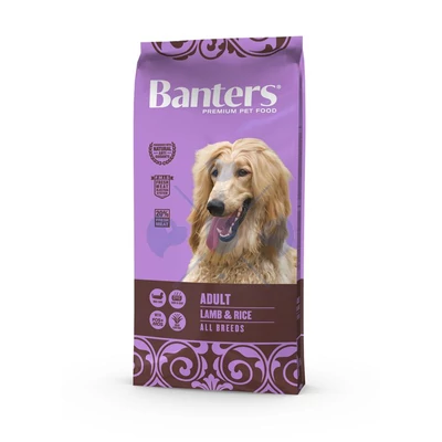 Banters Dog Adult Lamb and Rice 15 kg – Száraztápok | Visán webshop ...