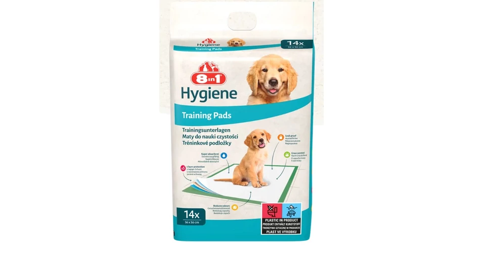 8in1 Hygiene Traning Pads kutyapelenka 56x56 cm – 14db – Jutalomfalatok ...