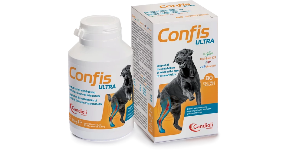 Confis Ultra ízületvédő és porcerősítő tabletta kutyáknak 80db ...