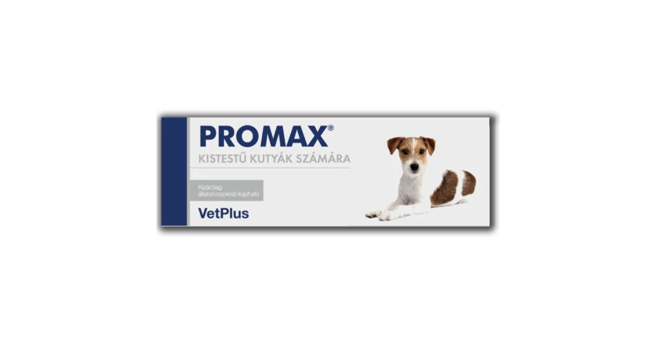 Promax Small probiotikus paszta 9ml – Emésztési problémák | VetPlus Ltd ...