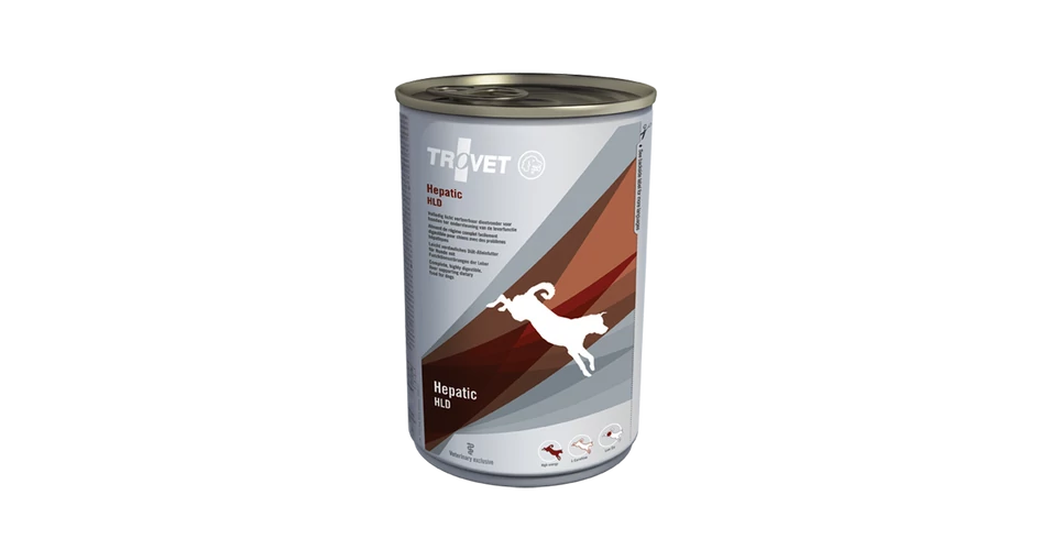 Trovet Hepatic Diet Dog HLD konzerv 400g – Májbetegség és emésztési ...